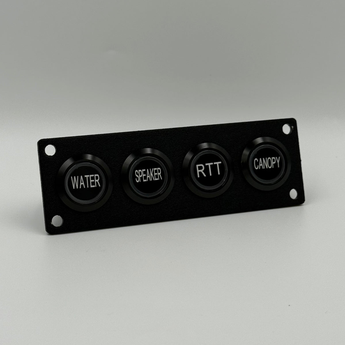 Four Push Button Switch Panel – Outracked Systems